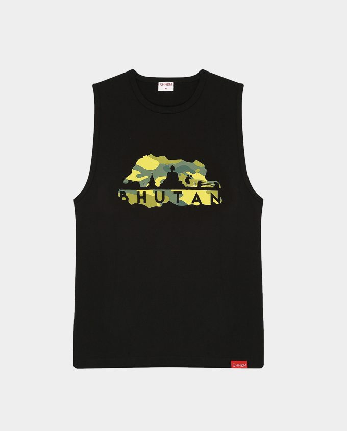 Bhutan Camo Green Tanks – Chhom